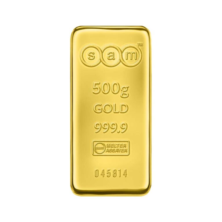 GOLD CASTED BARS and GRAINS | SAM Precious Metals